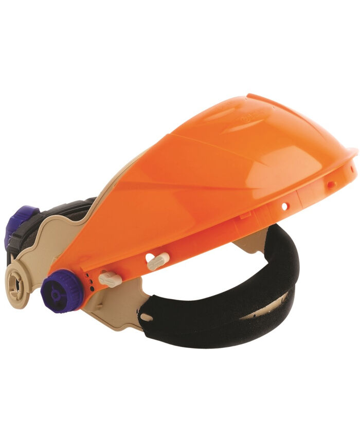 Striker Browguard - Orange | Site Safety Equipment | Pro Choice Safety Gear